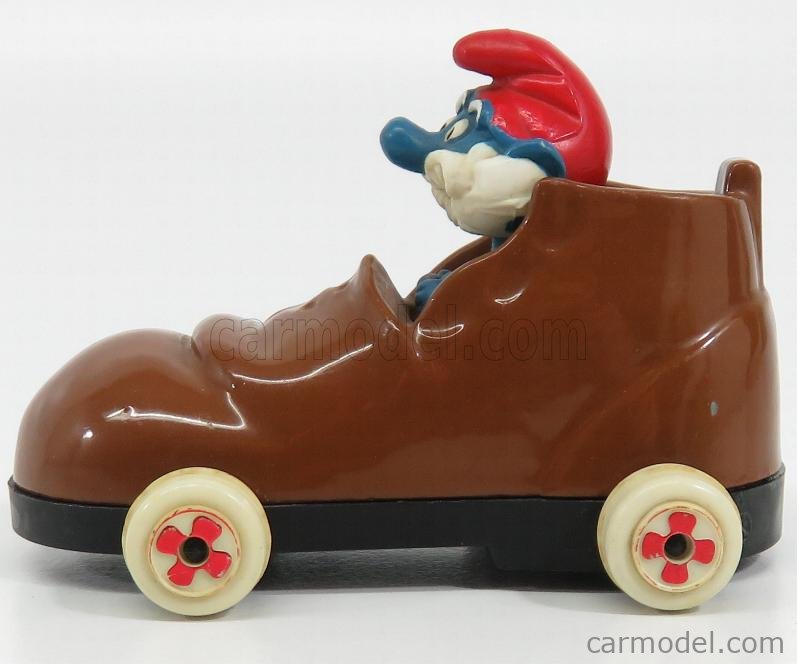 ESCI / Scale 1/43 | PEYO PUFFI-SMURFS- AUTO GRANDE PUFFO BROWN