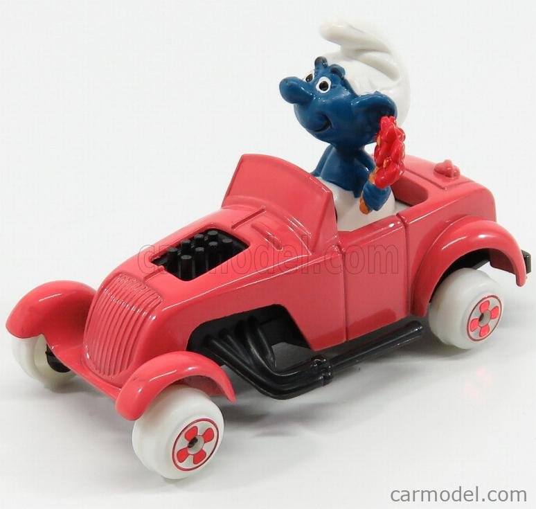 ESCI / Scale 1/43 | PEYO PUFFI-SMURFS- AUTO PUFFO CON FIORI PINK