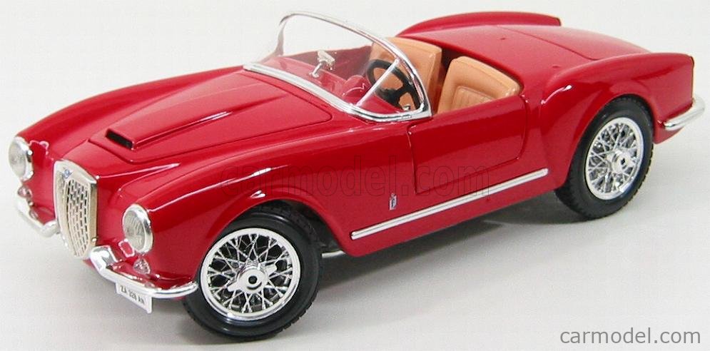 BURAGO 12048 Scale 1/18 | LANCIA AURELIA B24 SPIDER 1955 RED
