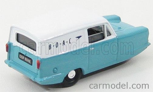VANGUARDS VA02205 Scale 1/43 | RELIANT REGAL SUPERVAN III - BOAC BLUE WHITE