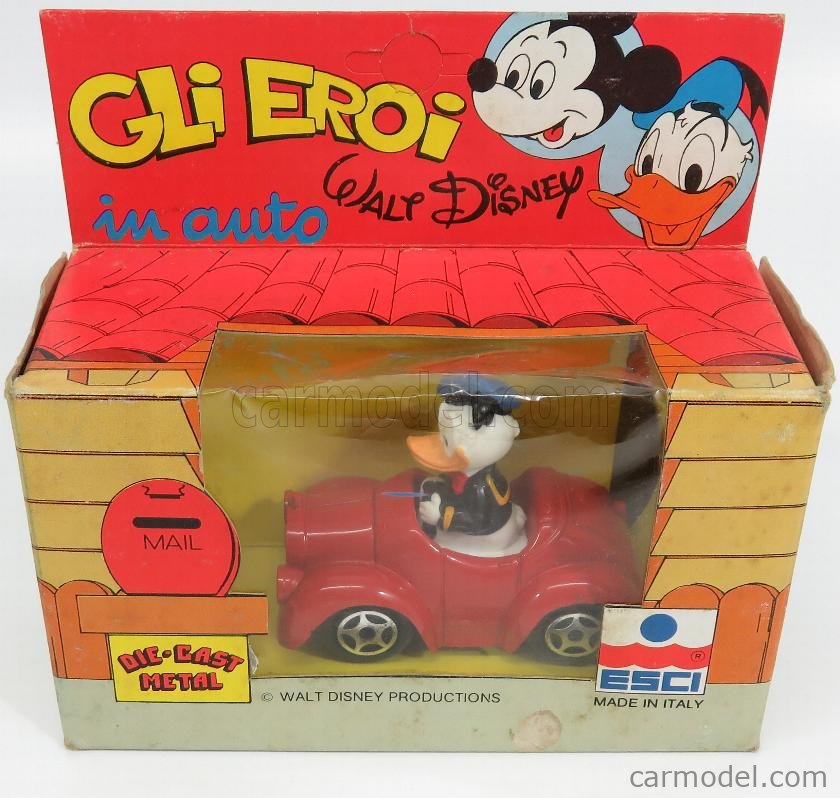 ESCI / Echelle 1/43 | WALT DISNEY 313 AUTO DI PAPERINO - DONALD DUCK ...