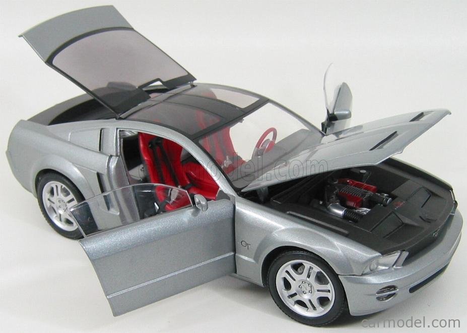 BEANSTALK FOR10018S Scale 1/18 | FORD USA MUSTANG GT GREY MET BEANSTALK FOR10018S Scale 1/18 | FORD USA MUSTANG GT GREY MET