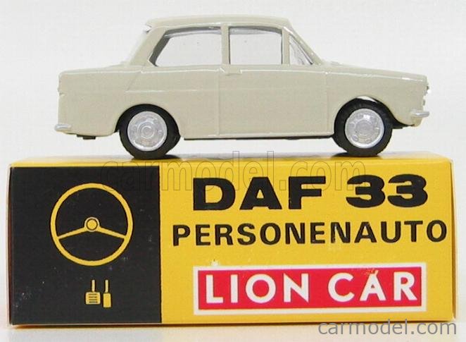 LION-CAR LION-33 Escala 1/43 | DAF 33 PERSONEN LIGHT GREY