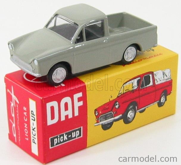 LION-CAR LION-46 Scale 1/43 | DAF PICK-UP VARIOMATIC LIGHT GREY