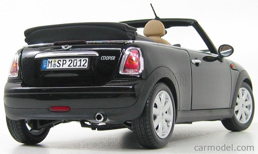 KYOSHO 80432148811 Scale 1/18 | MINI MINI COOPER CABRIOLET (R57) 2009 BLACK