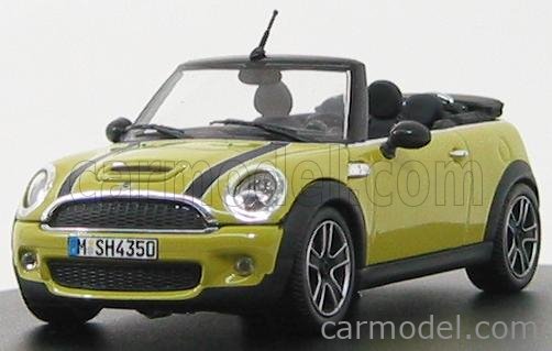 MINICHAMPS 80422148813 Scale 1/43 | MINI MINI COOPER S CABRIOLET (R57 ...