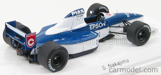 SPARK-MODEL R70065 Scale 1/43 | TYRRELL F1 019 N 3 JAPAN GP 1990 S.NAKAJIMA BLUE WHITE