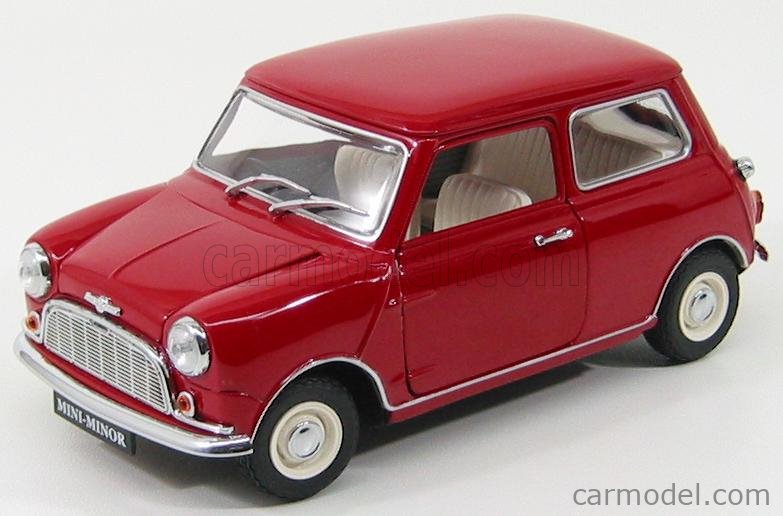 KYOSHO 08105R Scale 1/18 | MORRIS MINI MINORS - 50th ANNIVERSARY RED