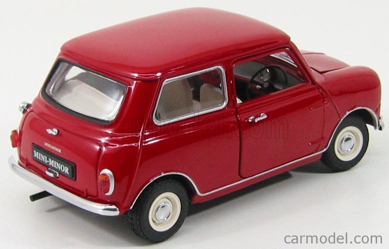 KYOSHO 08105R Escala 1/18 | MORRIS MINI MINORS - 50th ANNIVERSARY RED