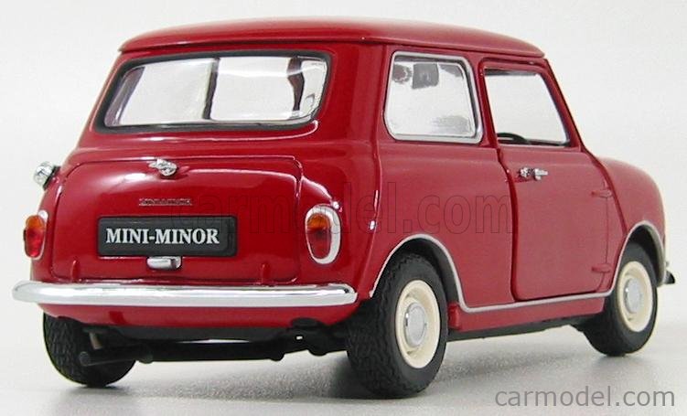 KYOSHO 08105R Escala 1/18 | MORRIS MINI MINORS - 50th ANNIVERSARY RED