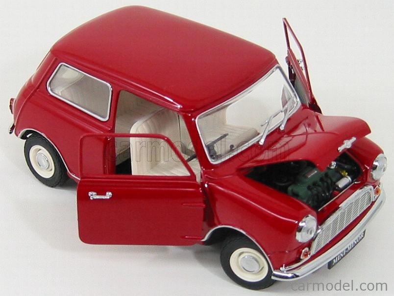 KYOSHO 08105R Scale 1/18 | MORRIS MINI MINORS - 50th ANNIVERSARY RED
