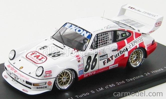 SPARK-MODEL S1933 Scale 1/43 | PORSCHE 911 964 TURBO S N 86 2nd 24h ...