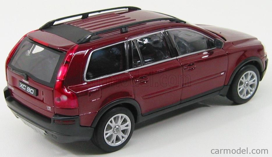 WELLY WE22460 Scale 1/24 | VOLVO XC90 4X4 2004 BORDEAUX MET
