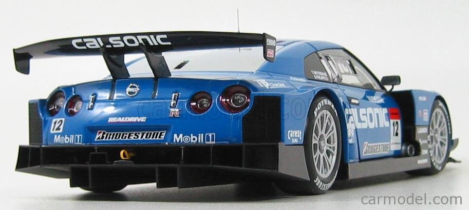 AUTOART 80877 Scale 1/18 | NISSAN GT-R N 12 SUPER GT 500 2008 BLUE