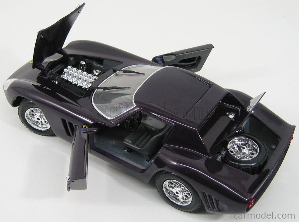 GUILOY 67527 Scale 1/18 | FERRARI 250 GTO 1964 VIOLET MET