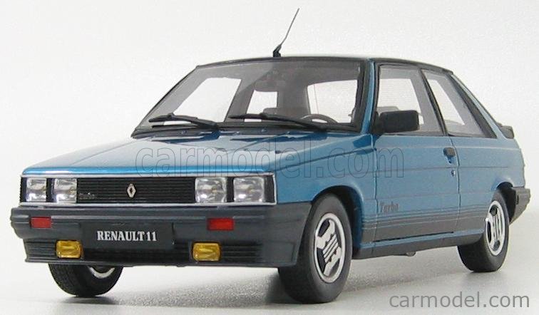 OTTO-MOBILE OT506 Scale 1/18 | RENAULT R11 TURBO BLUE MET