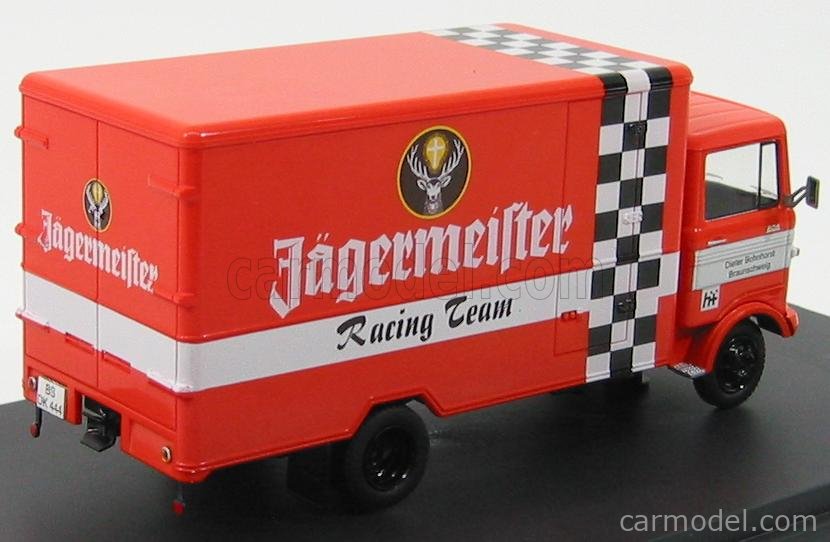 SCHUCO 03600 Scale 1/43 | MERCEDES BENZ LP608 TRUCK - JAGERMEISTER ...