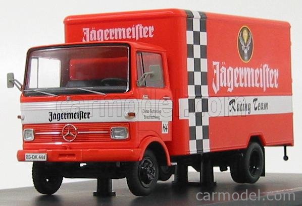 SCHUCO 03600 Scale 1/43 | MERCEDES BENZ LP608 TRUCK - JAGERMEISTER ...