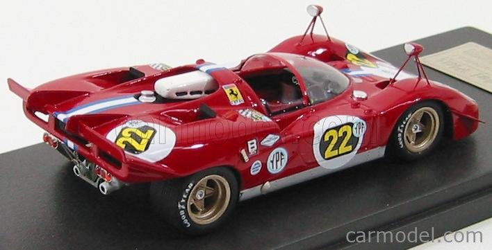 MG-MODEL 512S-03 Scale 1/43 | FERRARI 512S SPIDER N.A.R.T. TEAM N 22 ...