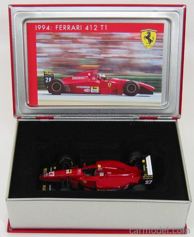 IXO-MODELS SF22/94 Masstab: 1/43 | FERRARI F1 412T1B N 27 GP BELGIUM ...