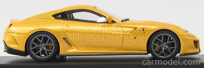 LOOKSMART LS369C Scale 1/43 | FERRARI 599 GTO 2010 TRISTRATO YELLOW MET