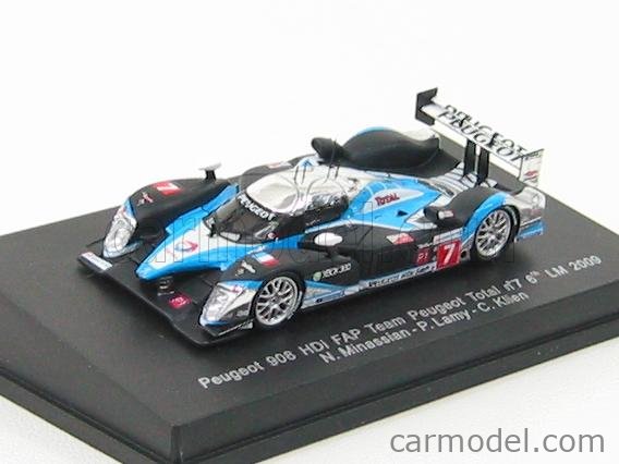 SPARK-MODEL 87S110 Scale 1/87 | PEUGEOT 908 HDI FAP N 7 6th 24h LE MANS ...