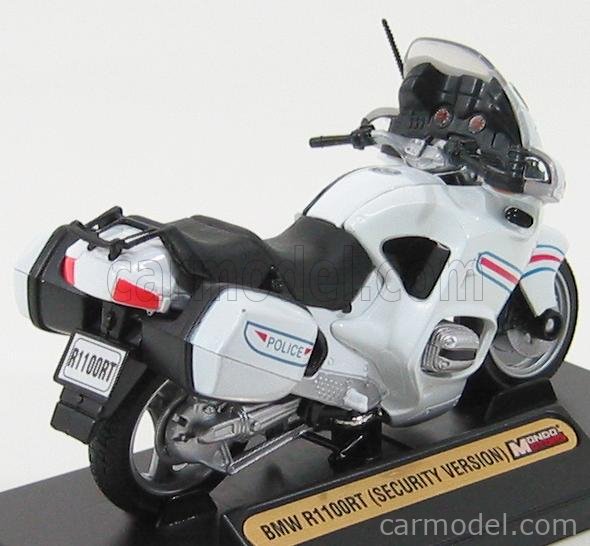 MONDOMOTORS MM55009 Scale 1/18 | BMW R1100RT POLICE WHITE