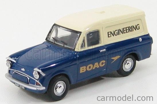 OXFORD-MODELS OXANG026 Scale 1/43 | FORD ENGLAND ANGLIA VAN - BOAC ...