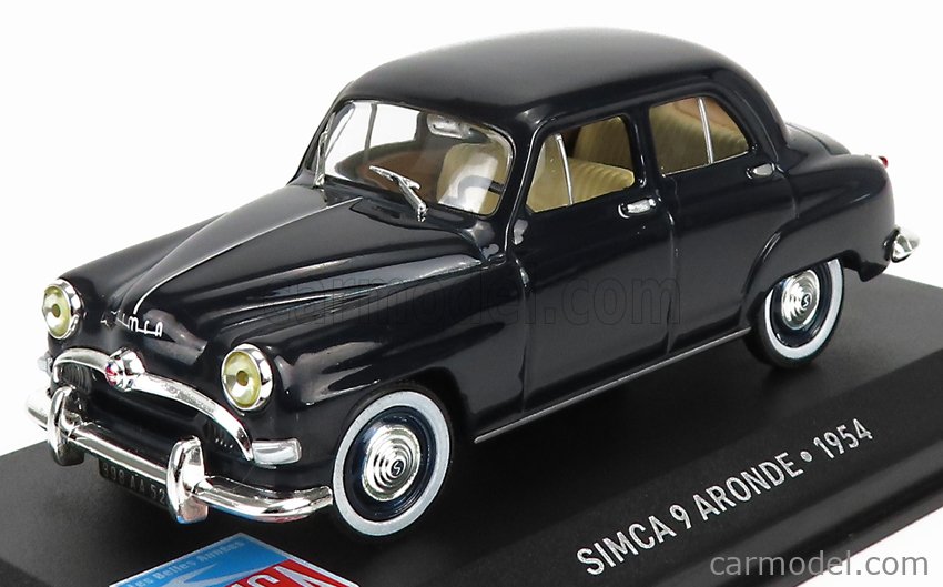 EDICOLA LBAS009-ABSIM009 Scale 1/43 | SIMCA 9 ARONDE 1954 DARK BLUE
