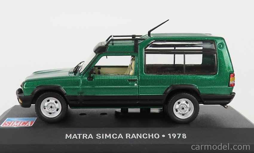 EDICOLA LBAS017 Scale 1/43 | MATRA SIMCA MATRA RANCHO 1978 GREEN MET