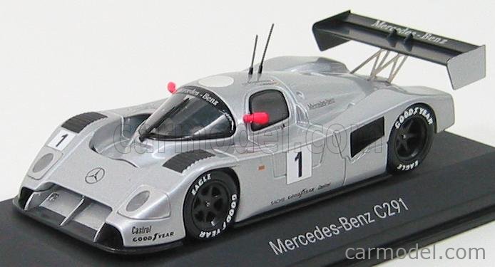 MINICHAMPS B66040068 Scale 1/43 | MERCEDES BENZ C291 N 1 24h LE MANS ...