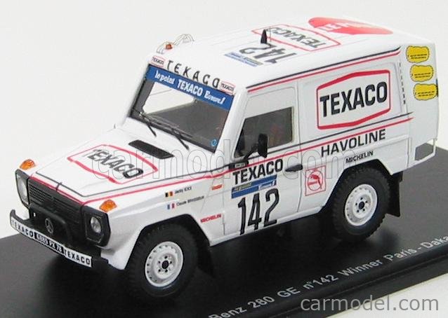 SPARK-MODEL B66040432 Echelle 1/43 | MERCEDES BENZ 280GE N 142 WINNER ...