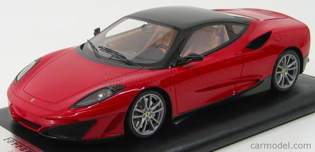 BBR-MODELS P1809 Scale 1/18 | FERRARI F430 SP1 2008 RED BLACK MET