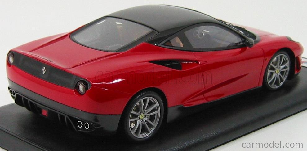 BBR-MODELS P1809 Scale 1/18 | FERRARI F430 SP1 2008 RED BLACK MET