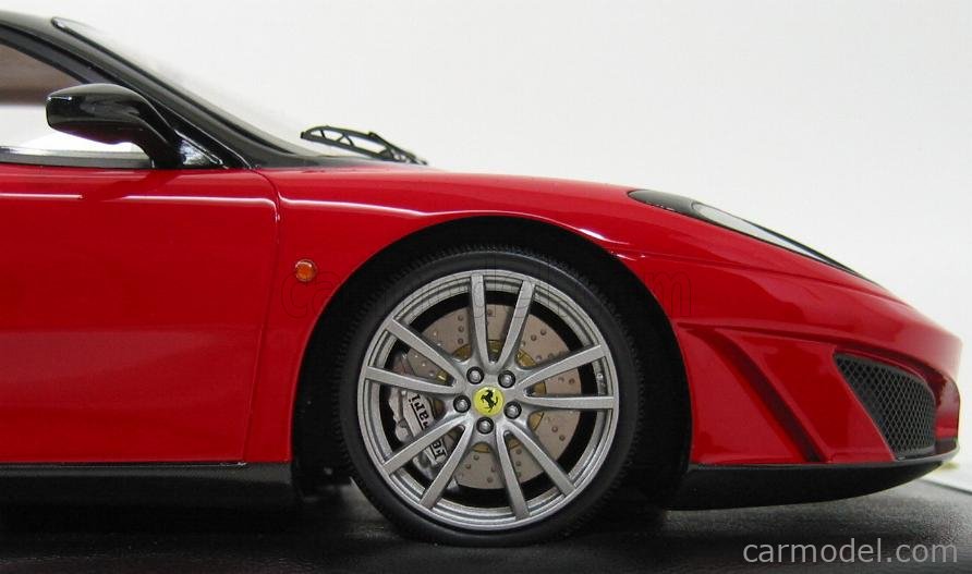 BBR-MODELS P1809 Scale 1/18 | FERRARI F430 SP1 2008 RED BLACK MET
