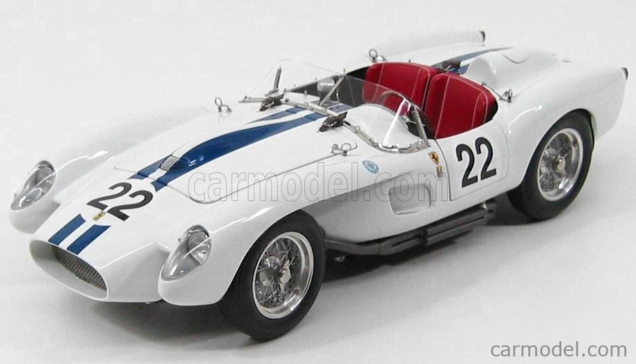 CMC M080 Escala 1/18 | FERRARI 250TR 3.0L V 12 TESTAROSSA TEAM ED HUGUS ...