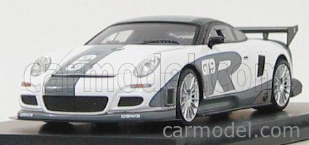 SPARK-MODEL S0748 Scale 1/43 | PORSCHE 9FF GT9R 2010 WHITE GREY