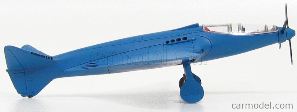 SPARK-MODEL S2300 Scale 1/43 | BUGATTI DE MONGE AIRPLANE - AIRCRAFT BLUE