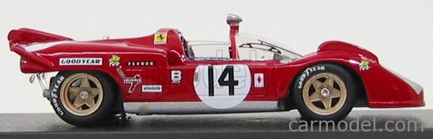 MG-MODEL 512S-06 Scale 1/43 | FERRARI 512S SPIDER N.A.R.T. TEAM N 14 ...