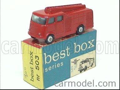 BEST BOX 503 Echelle 1/87 | DAF FIRE ENGINE TRUCK RED