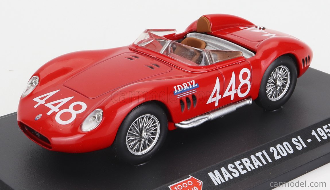 EDICOLA MMC021-ABMMM021 Scale 1/43 | MASERATI 200SI SPIDER N 448 MILLE ...