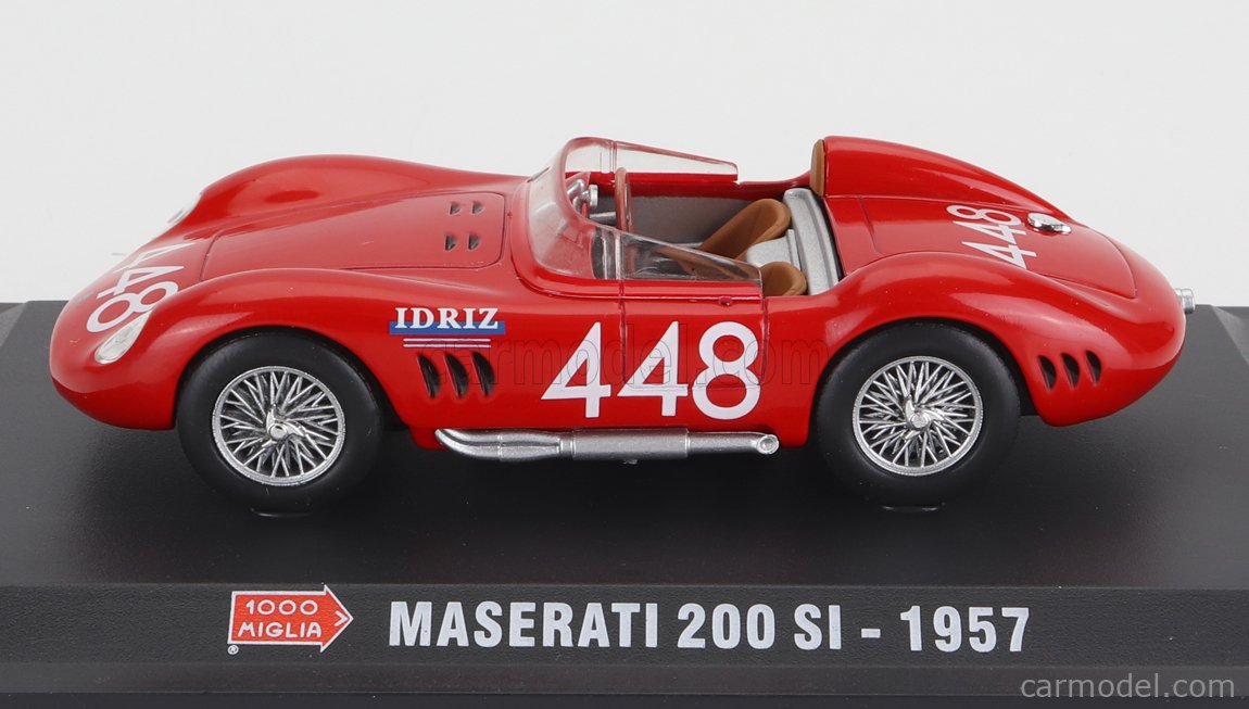 EDICOLA MMC021-ABMMM021 Scale 1/43 | MASERATI 200SI SPIDER N 448 MILLE ...