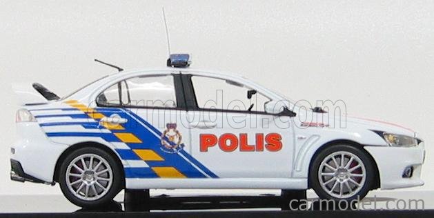 VITESSE 29256 Scale 1/43 | MITSUBISHI LANCER EVOLUTION X MALAYSIA POLIS ...