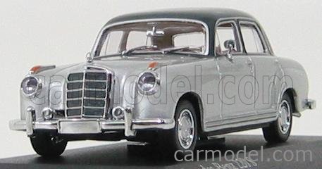 MINICHAMPS 430033007 Scale 1/43 | MERCEDES BENZ 220S (W180) 1956 SILVER ...