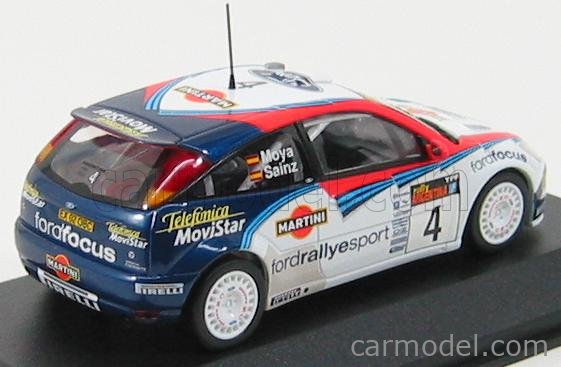 MINICHAMPS 433028904CC Scale 1/43 | FORD ENGLAND FOCUS RS MARTINI N 4 ...