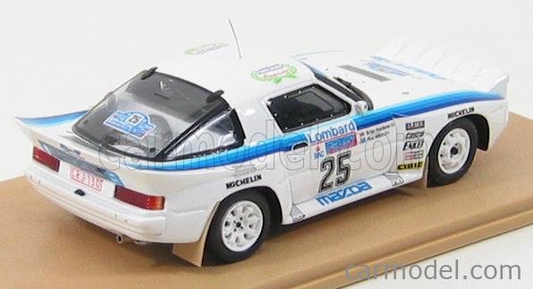 BIZARRE BZ400 Scale 1/43 | MAZDA RX7 GR.B N 25 RALLY RAC 1985 R.MILLEN ...