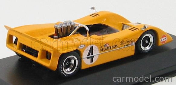 MINICHAMPS 433684304CC Scale 1/43 | McLAREN M8A N 4 CAN-AM 1968 BRUCE McLAREN ORANGE