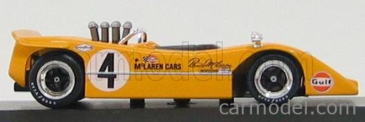 MINICHAMPS 433684304CC Scale 1/43 | McLAREN M8A N 4 CAN-AM 1968 BRUCE McLAREN ORANGE