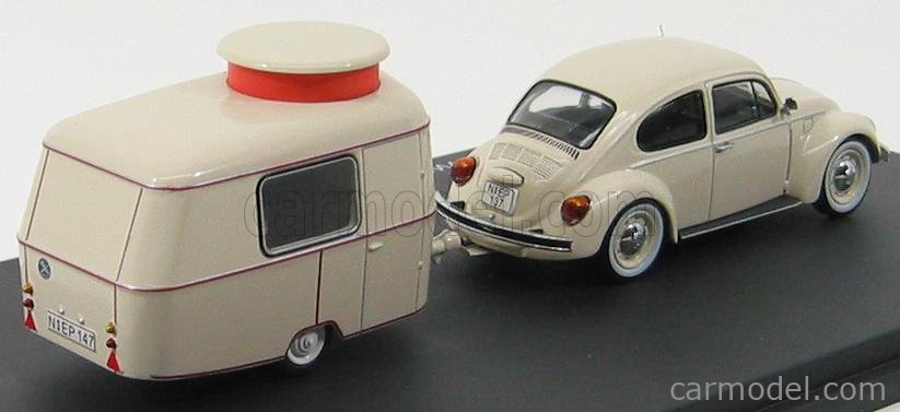 SCHUCO 03866 Scale 1/43 | VOLKSWAGEN KAFER 1600i (BEETLE) WITH HYMER ...