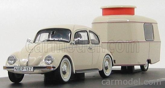 SCHUCO 03866 Scale 1/43 | VOLKSWAGEN KAFER 1600i (BEETLE) WITH HYMER ...